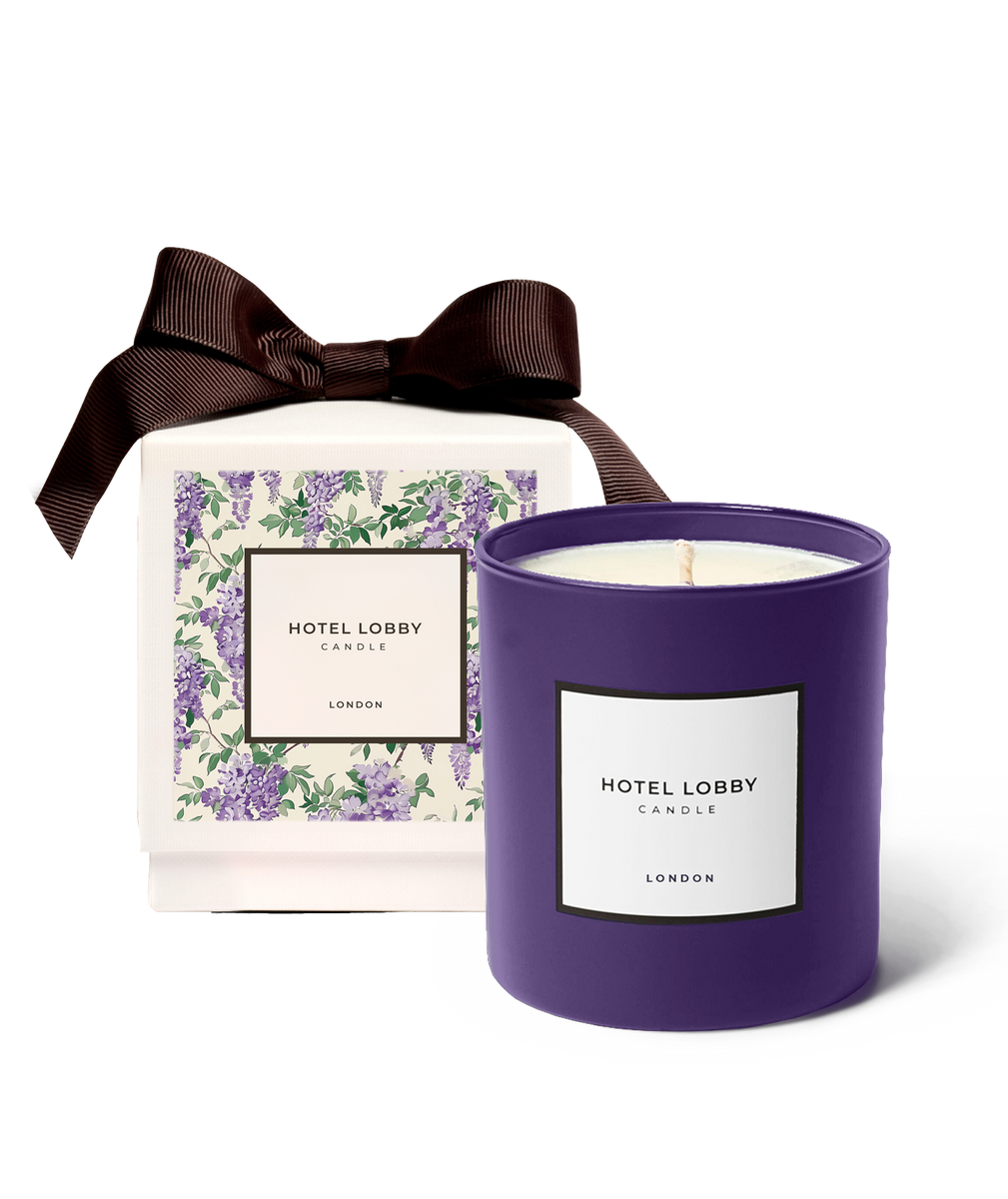 London Candle – 100% Soy Wax | Vanilla, Lavender & Tea Scent– Hotel ...