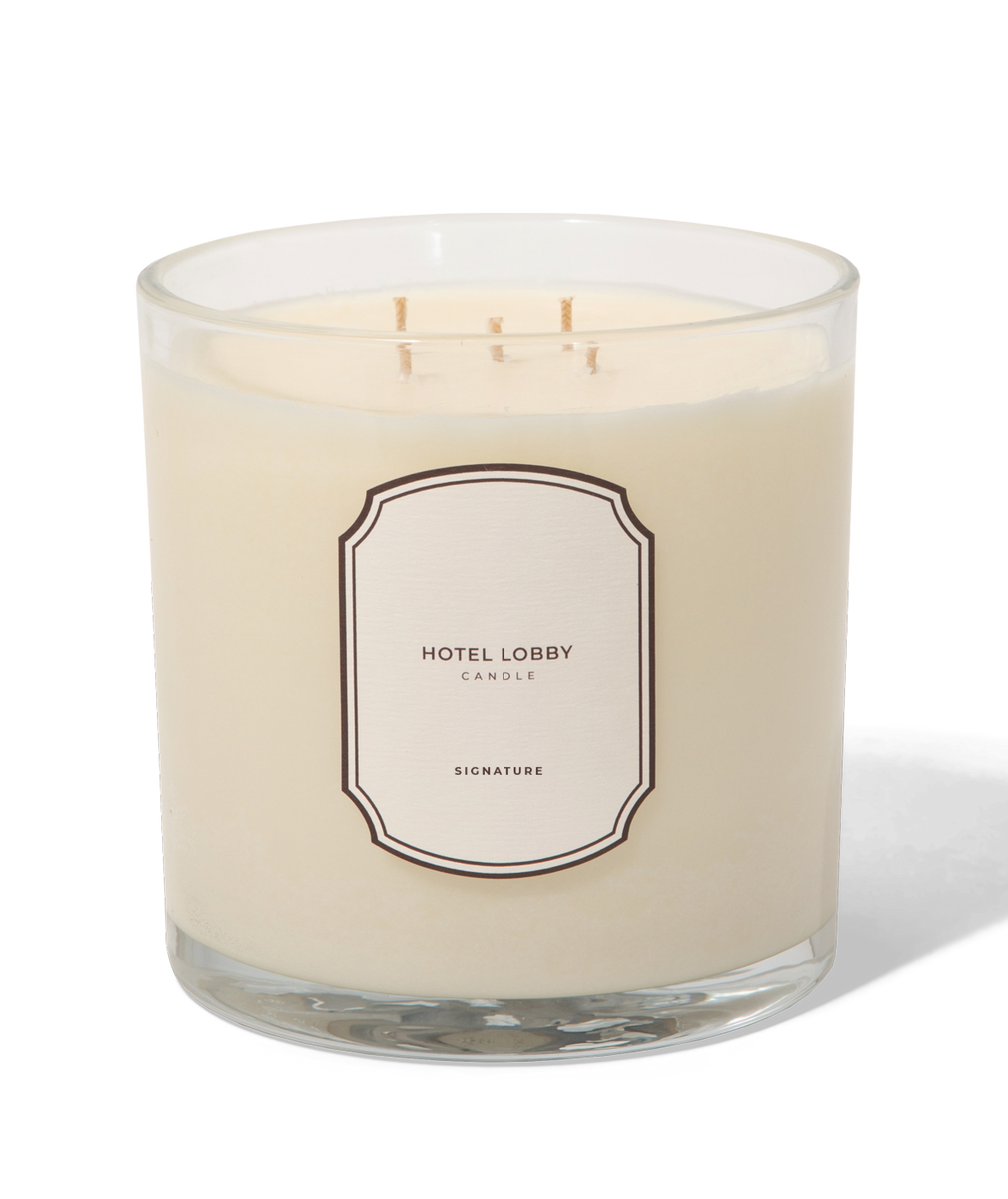 Luxury Soy Signature Five Wick Candle | Hotel Lobby Candle