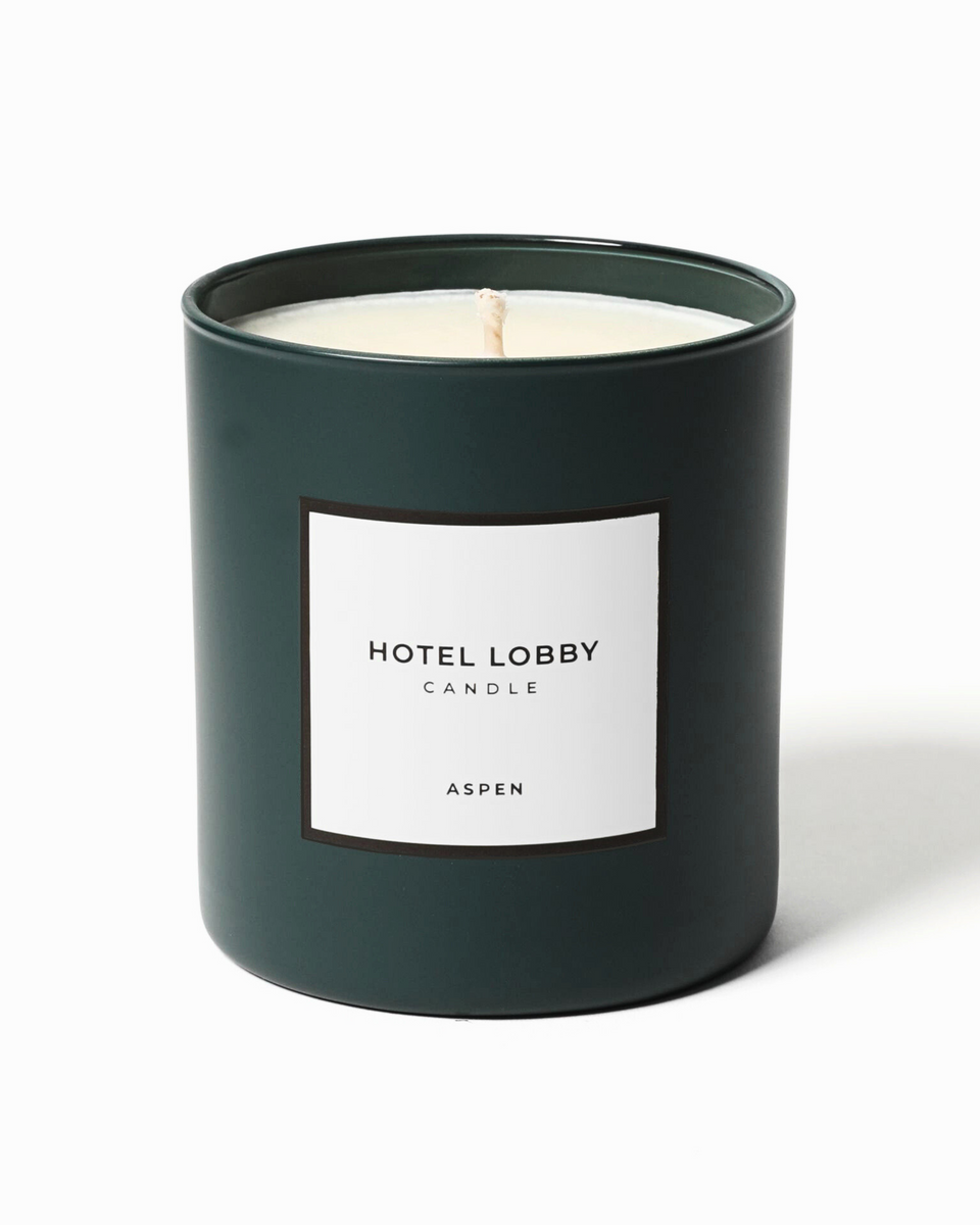 Aspen Candle | Hotel Lobby Candle Luxury Soy Candles