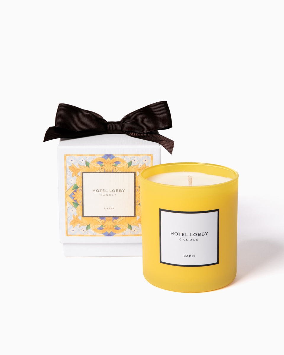 Capri Candle | Hotel Lobby Candle Luxury Soy Candles